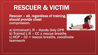 BASIC LIFE SUPPORT BLS & CPR | PPTX