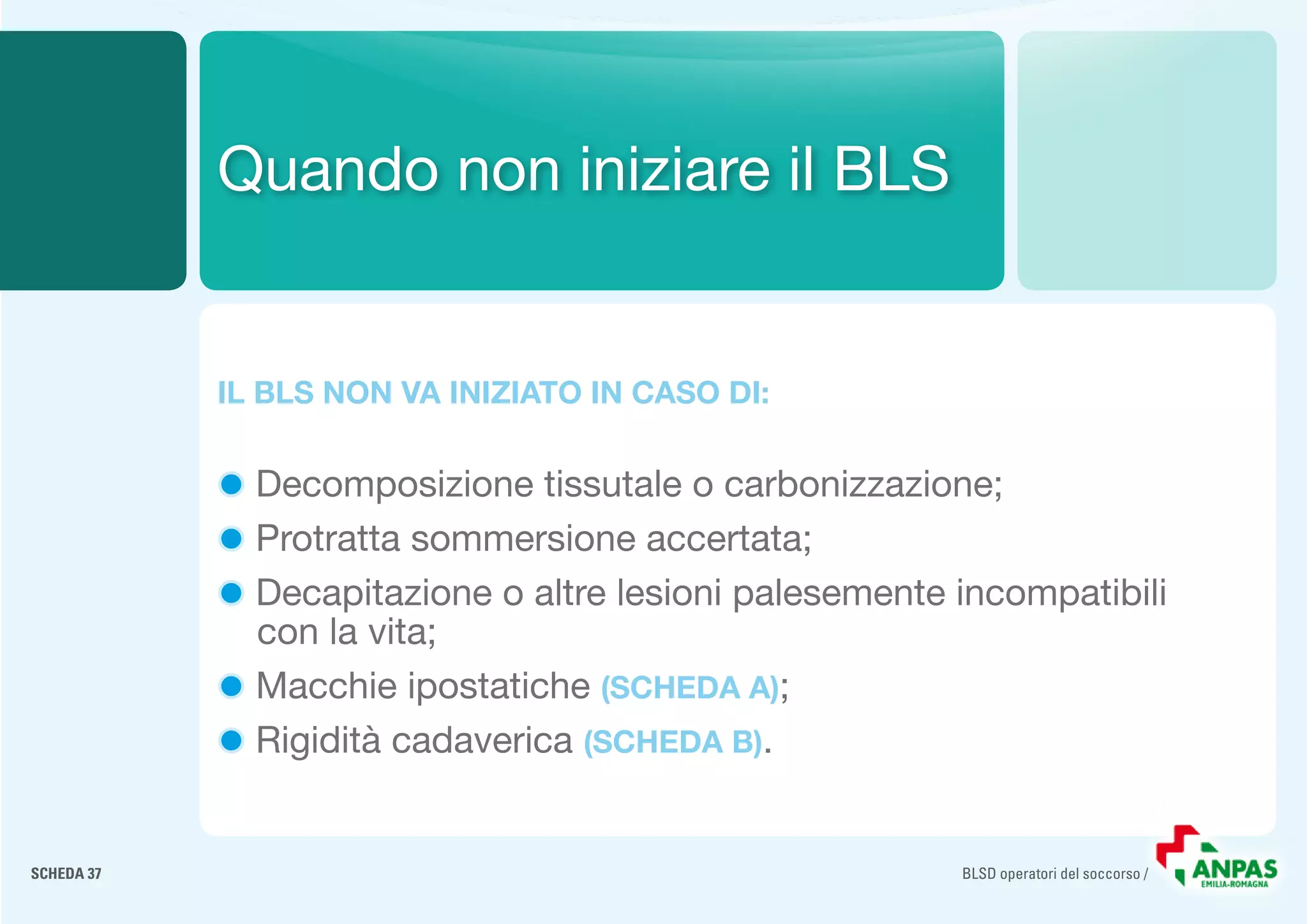 Blsd soccorritori | PDF