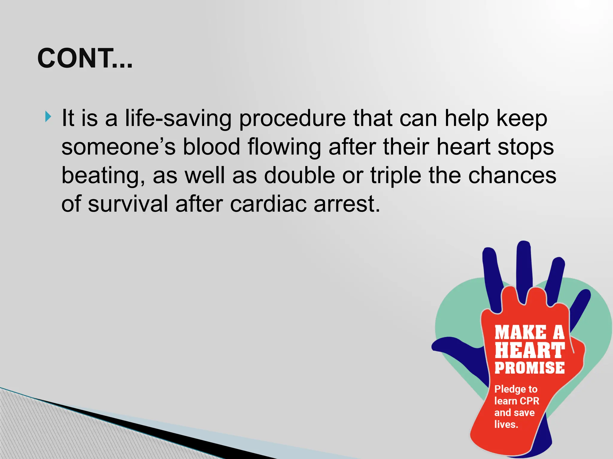 BASIC LIFE SAVING POWER POINT PRESENTATION | PPTX