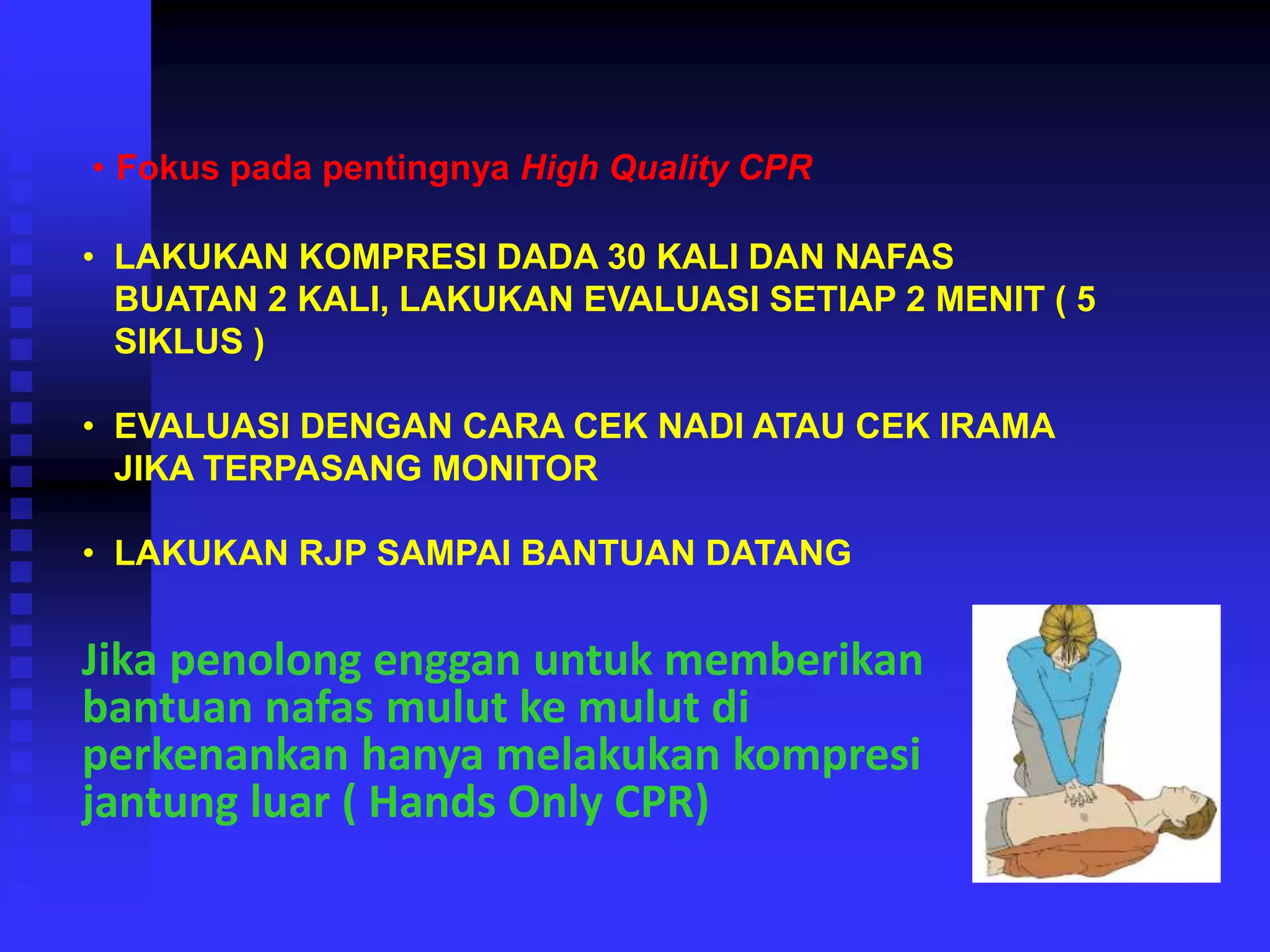 Bantuan Hidup Dasar (2015 AHA Guideline) | PPTX