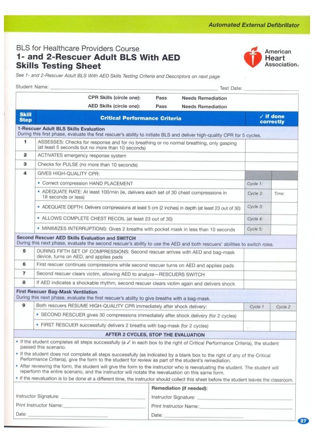 Bls for healthcare providers course Bls for healthcare providers course