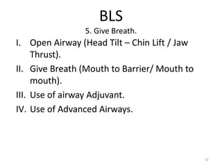 Pediatric Bls for nurses | PPTX