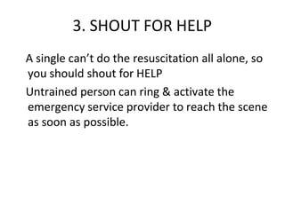 BASIC LIFE SUPPORT Basic Introduction | PPTX