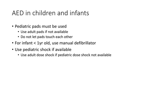 Basic Life Support AHA Pediatrics 2020 updates | PPTX