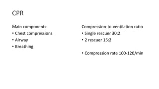 Basic Life Support AHA Pediatrics 2020 updates | PPTX