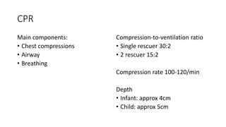 Basic Life Support AHA Pediatrics 2020 updates | PPTX