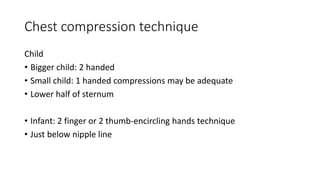 Basic Life Support AHA Pediatrics 2020 updates | PPTX