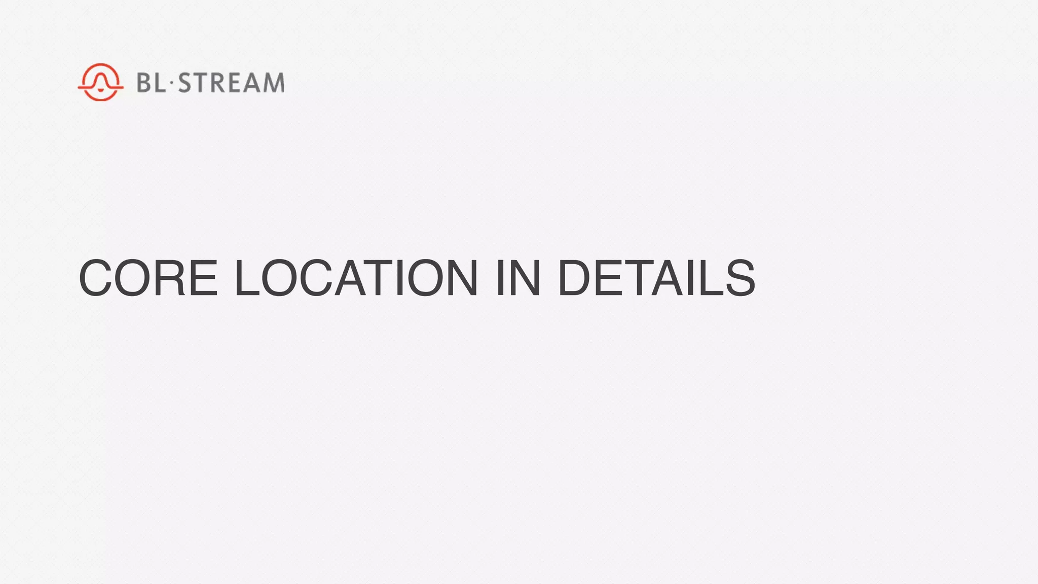 CoreLocation (iOS) in details | PPT