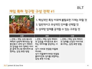 [BLT] 게임 개발사가 알아야 할 저작권, 게임특허, 상표권 | PDF