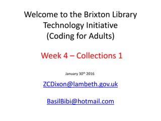 Brixon Library Technology Initiative | PPT