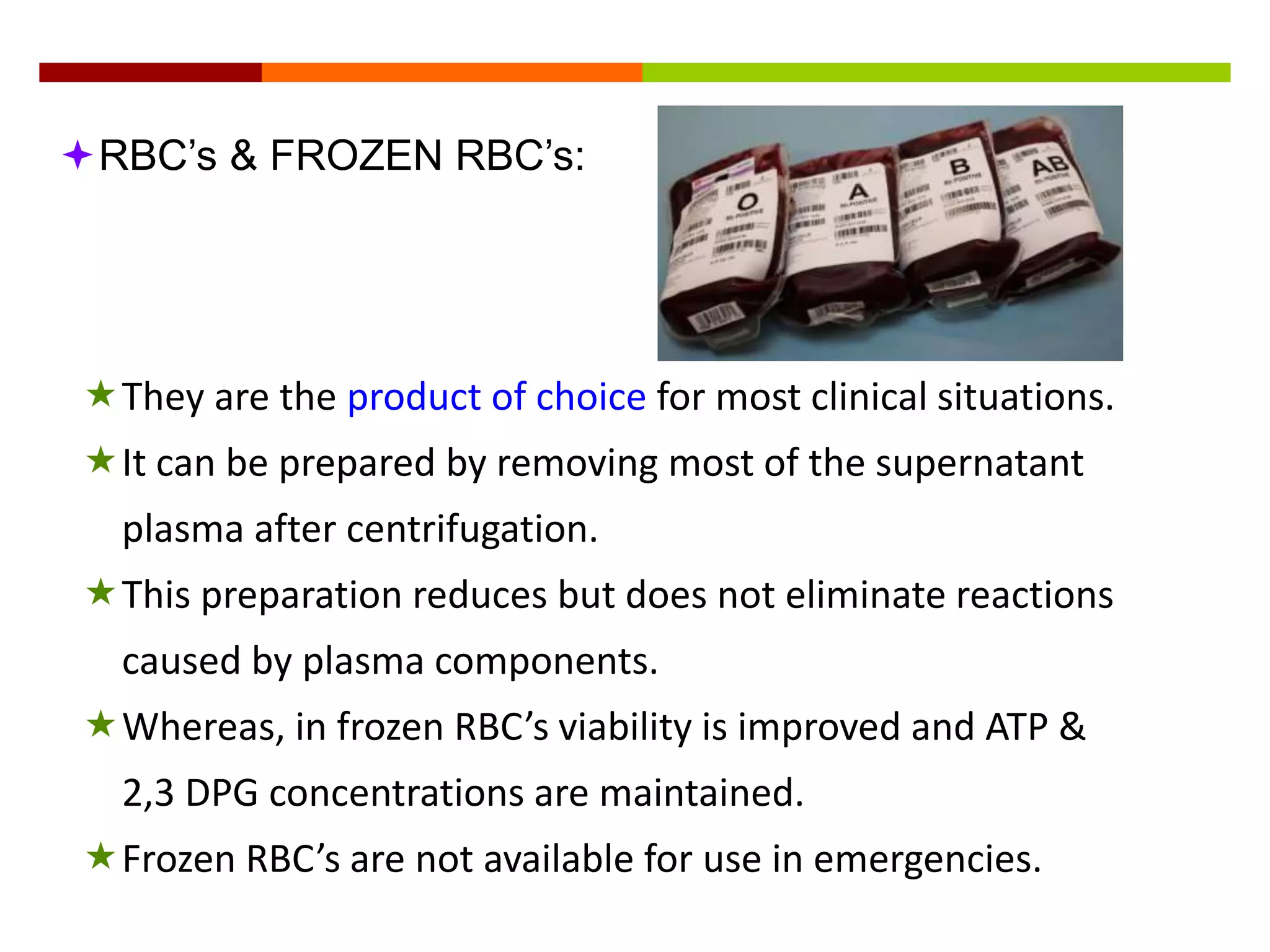 Blood transfusion and complications | PPTX