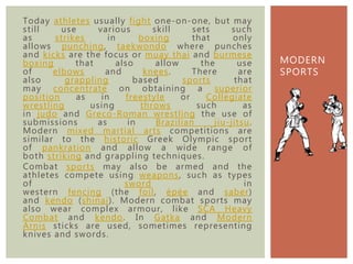 [Bltzr] Group 3 - Combat Sports | PPTX