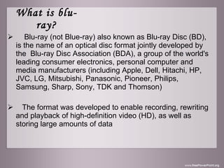 Blu-ray disk by suresh | PPT