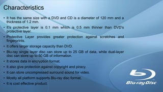 Blu Ray Disc Technology | Bhuvan Gandhi | PPTX