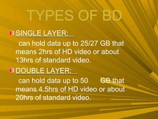 Blu Ray Disc Technology | PPTX
