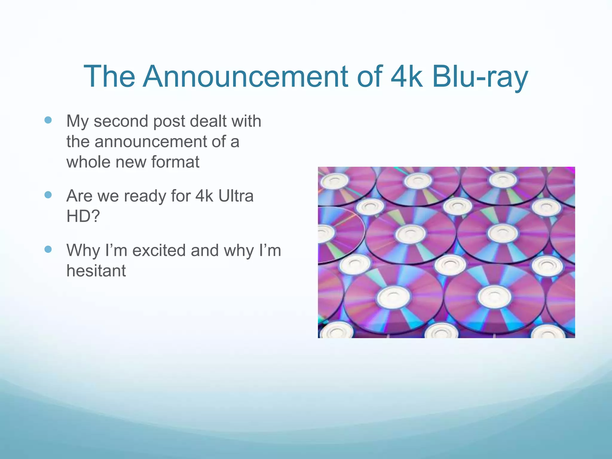Blu ray powerpoint | PPT