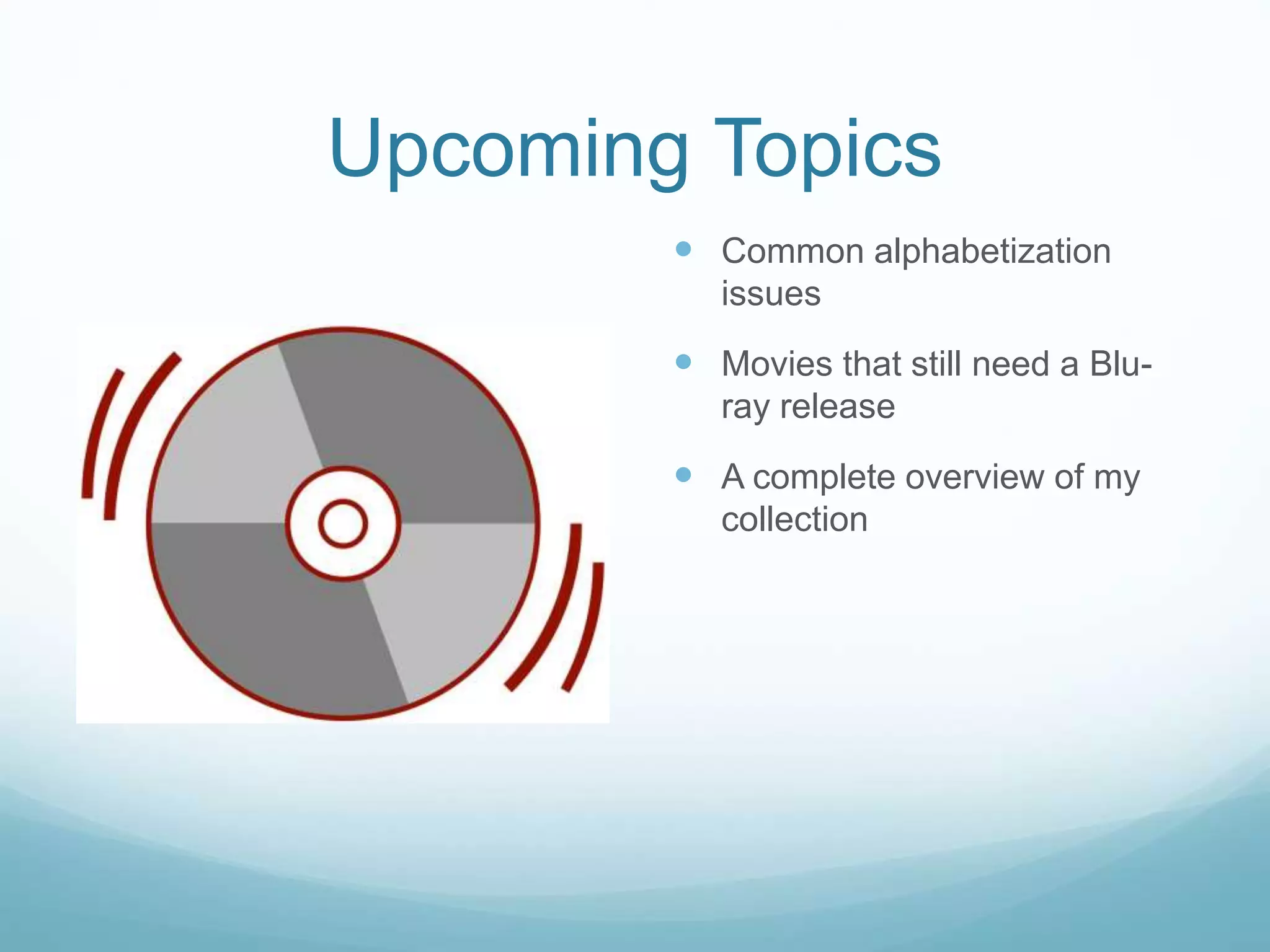 Blu ray powerpoint | PPT