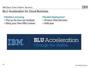 BLU Acceleration on the Cloud – 101 | PPTX | Cloud Computing | Internet