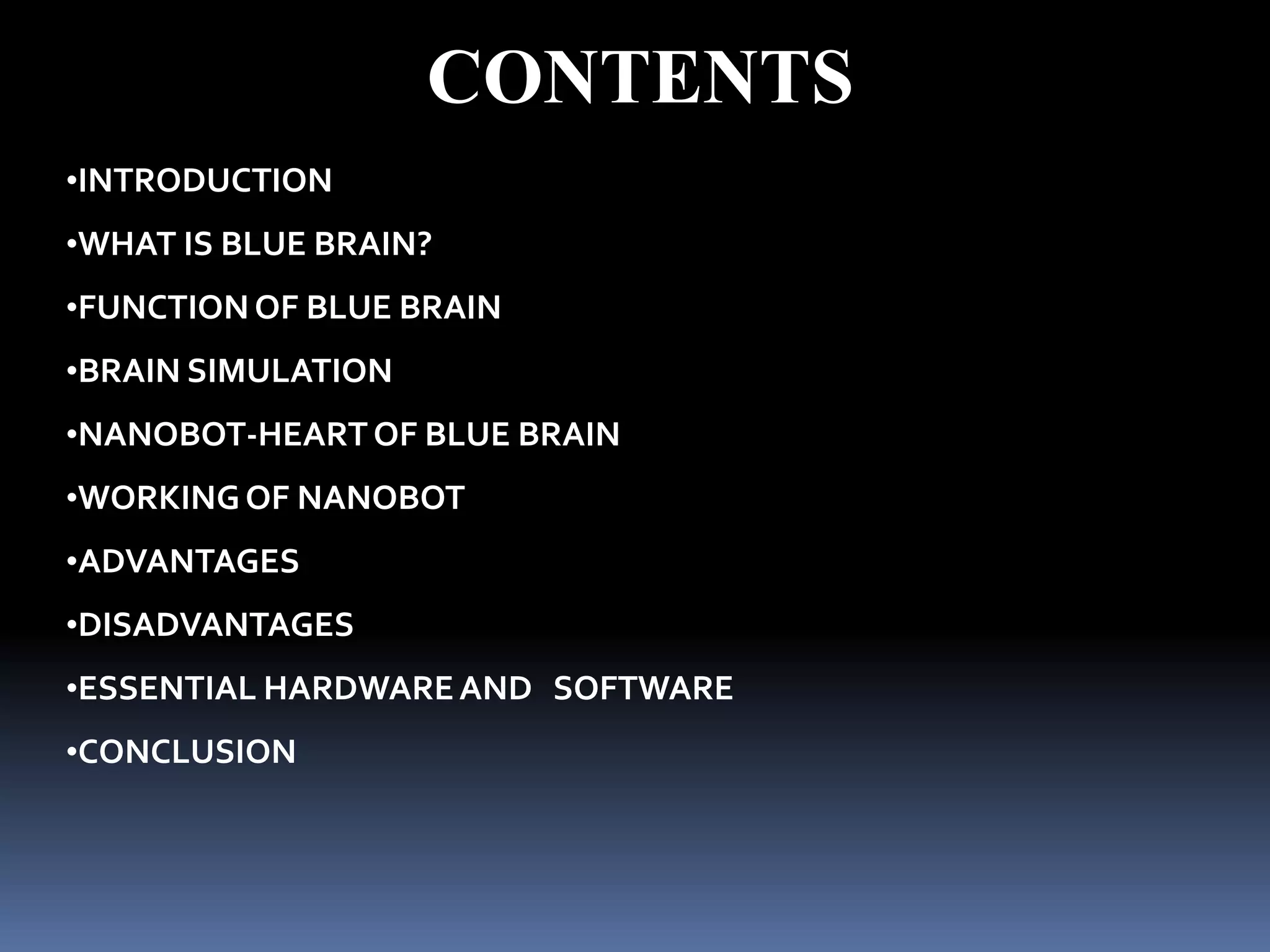 Blue brain Technology | PPTX
