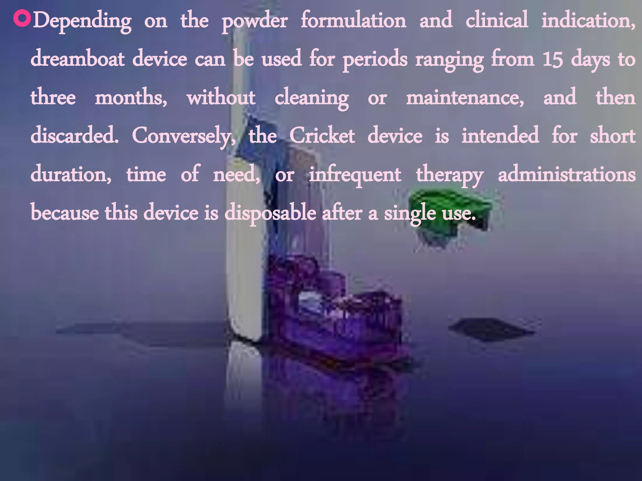 Dreamboat inhaler Cricket inhaler Bluhale jacket AEROSOLS | PPTX