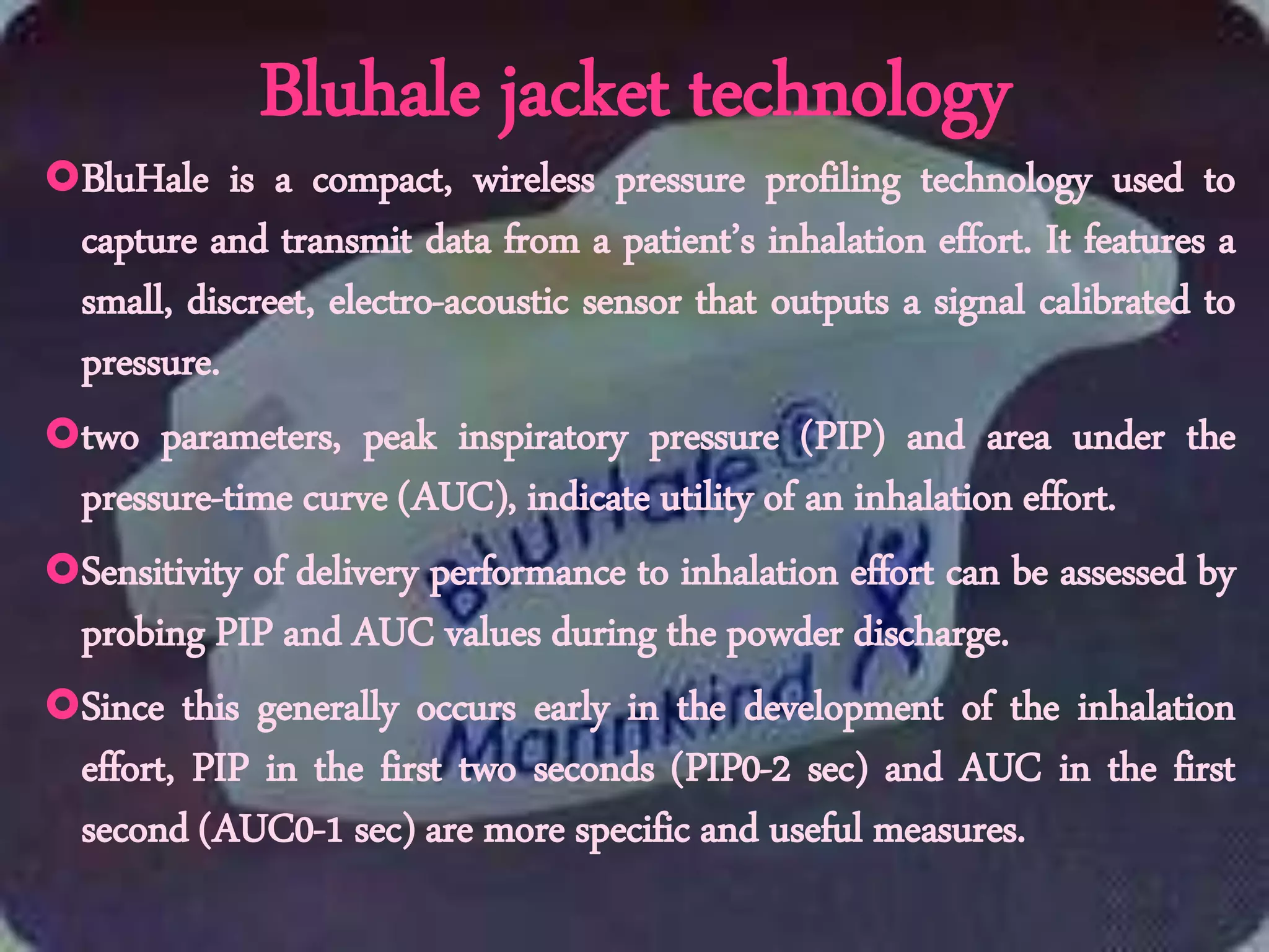 Dreamboat inhaler Cricket inhaler Bluhale jacket AEROSOLS | PPTX