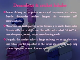 Dreamboat inhaler Cricket inhaler Bluhale jacket AEROSOLS | PPT