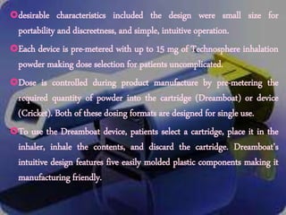 Dreamboat inhaler Cricket inhaler Bluhale jacket AEROSOLS | PPT