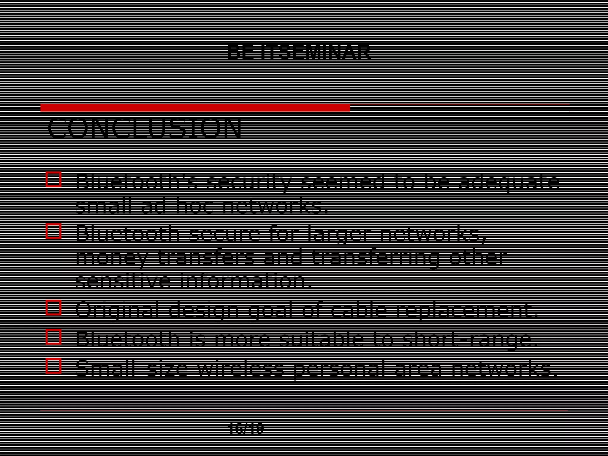 Bluetooth Security Ppt