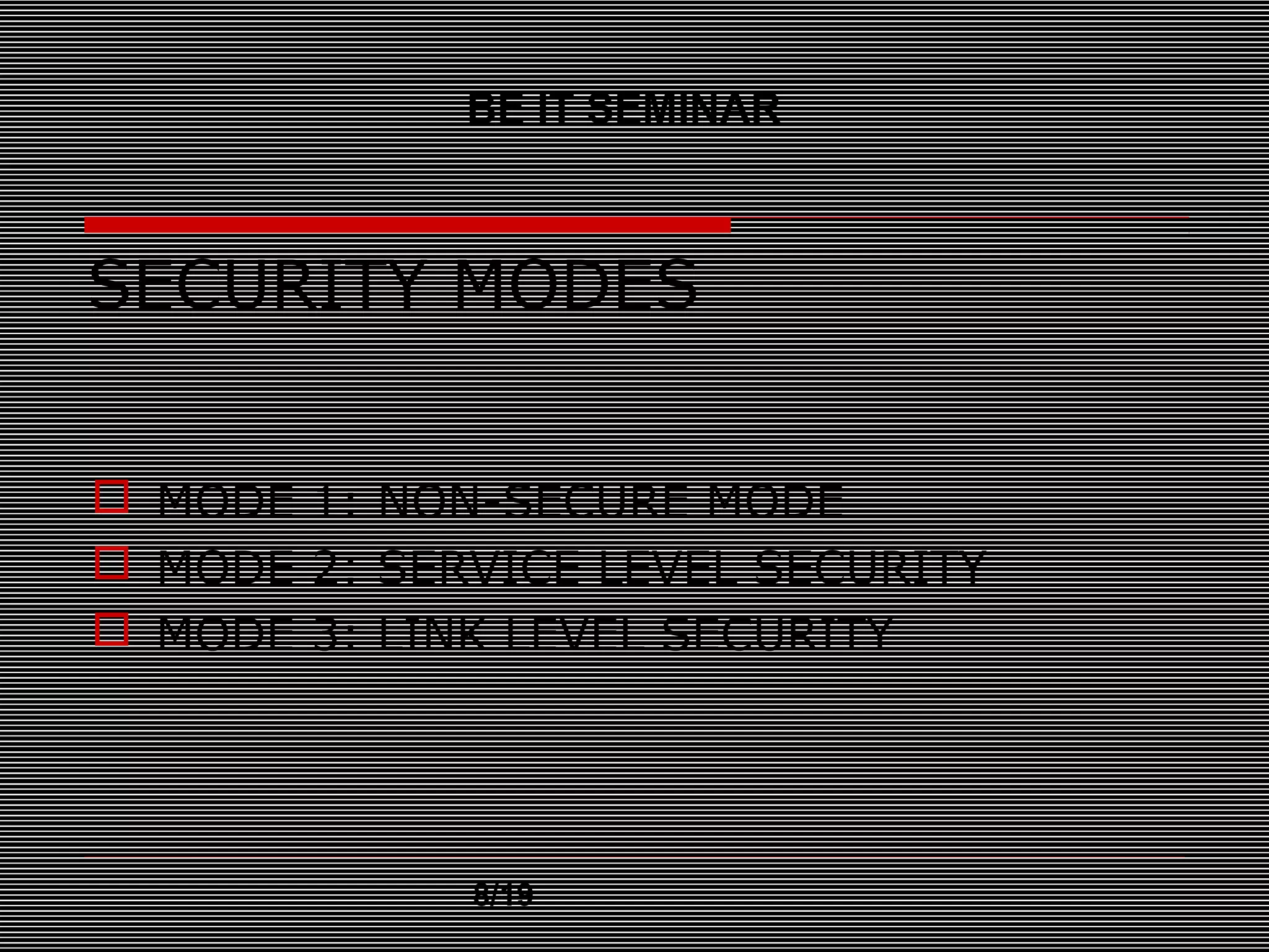 Bluetooth Security Ppt