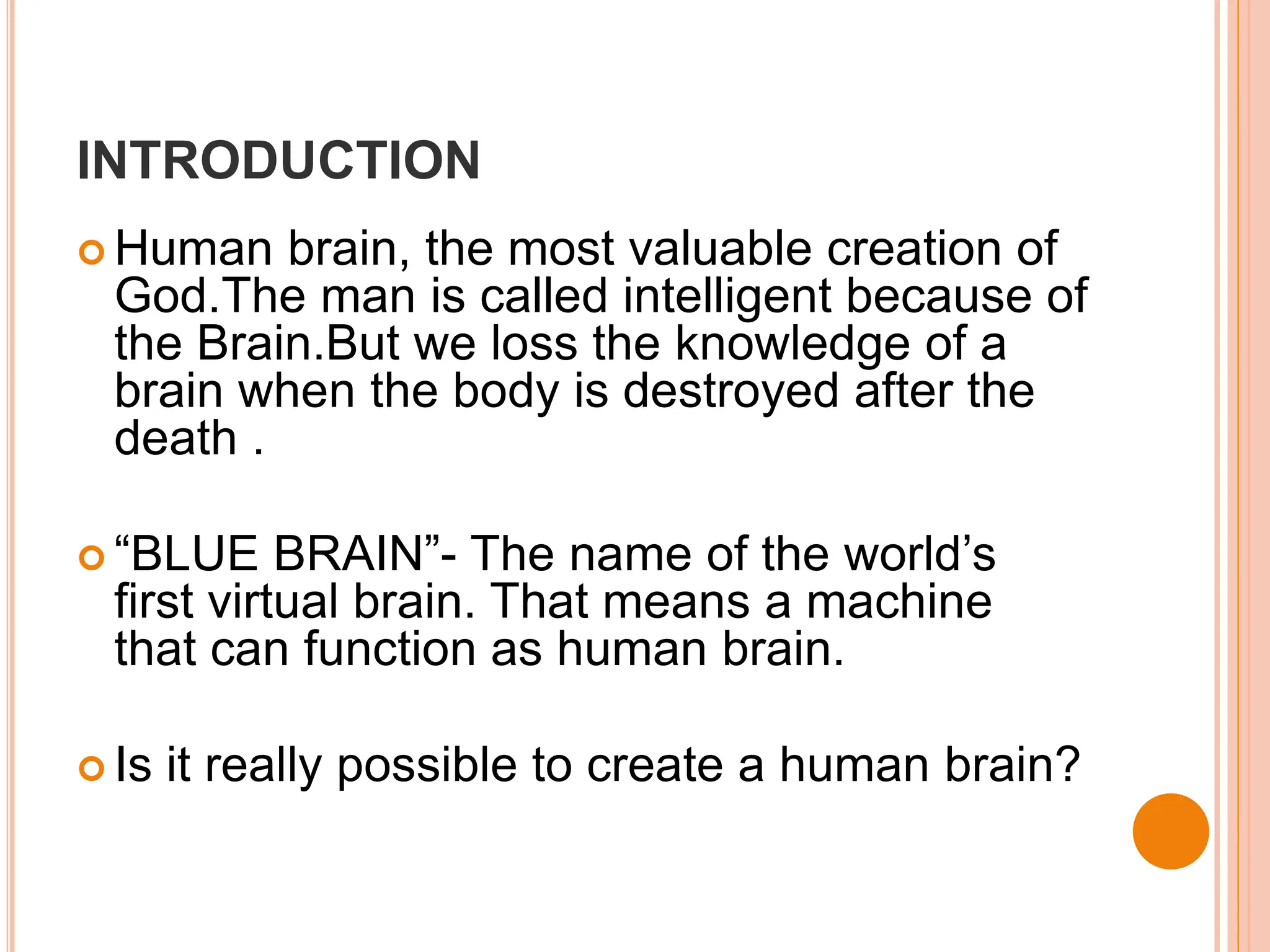 Blue-Brain-ppt.pptx on the topic of blue brain | PPT