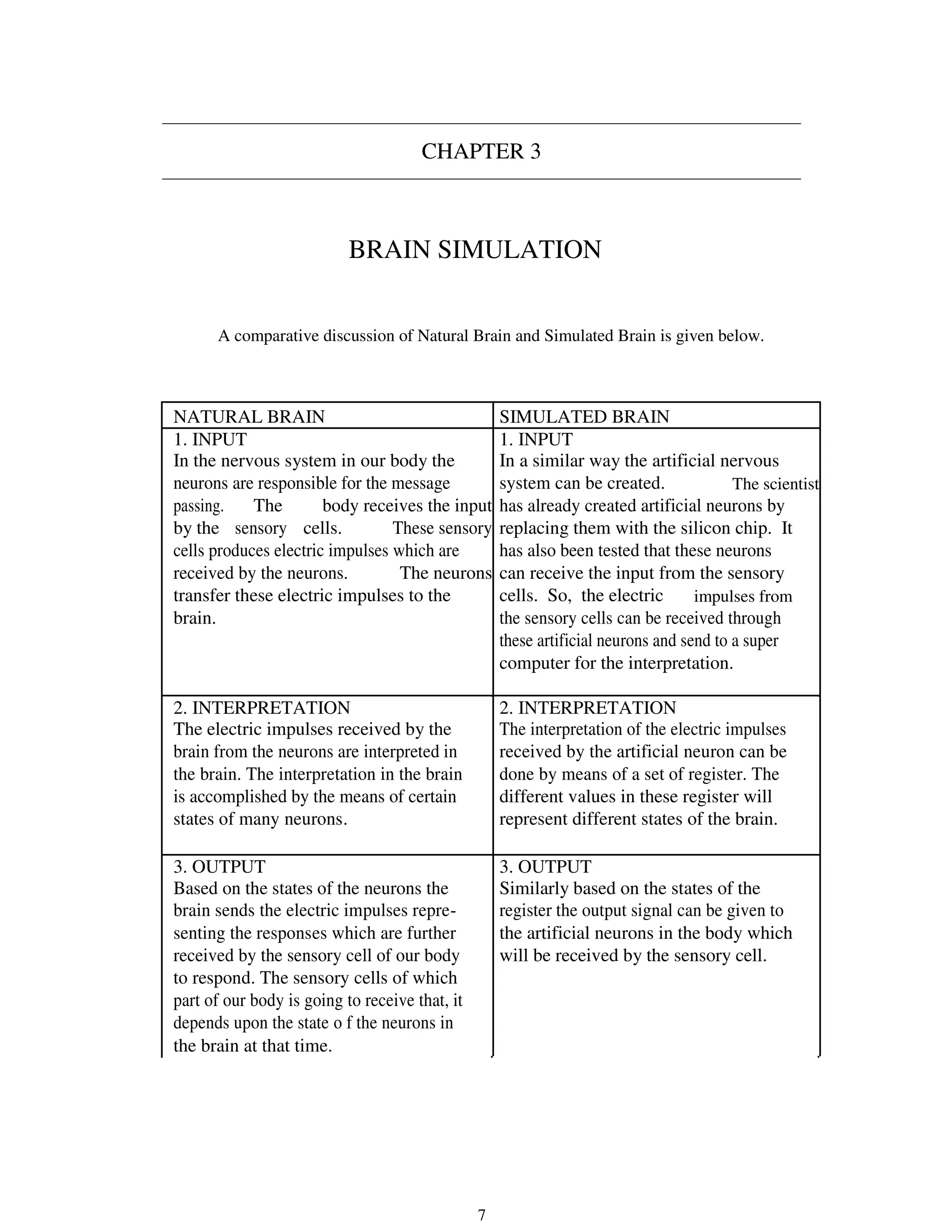 BLUE BRAIN SEMINAR REPORT | PDF