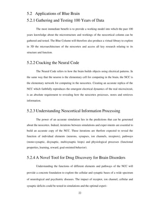 BLUE BRAIN SEMINAR REPORT | PDF