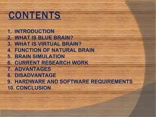 BLUE BRAIN | PPT | Computer Peripherals | Computing