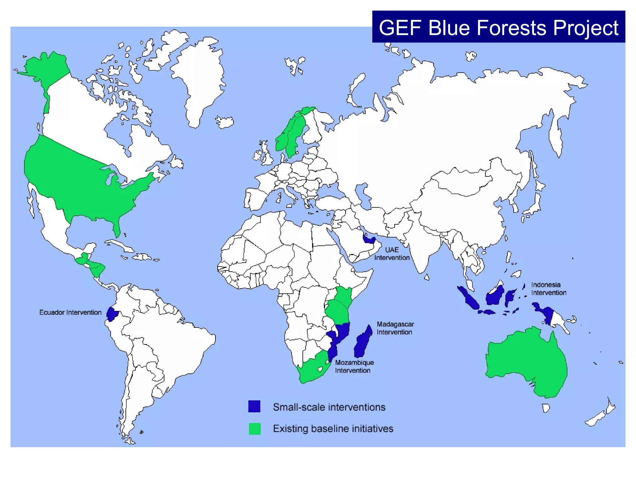 Blue Carbon+: Efforts to harness coastal and marine ecosystem values for improved ecosystem ...