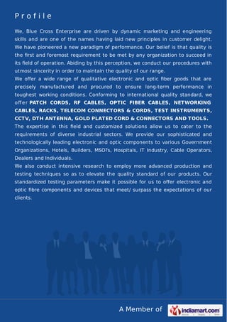 Blue cross-enterprises-bangalore | PDF