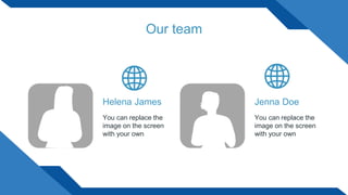 Blue Executive Template plantillas de powerpoint | PPT