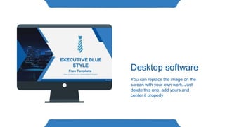 Blue Executive Template plantillas de powerpoint | PPT