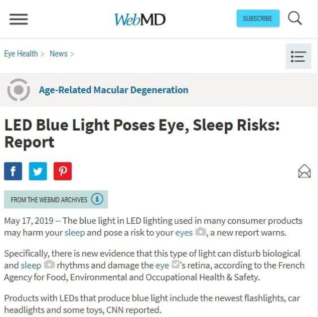 The Dangers of Blue Light | PPT
