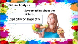 Explicit and Implicit Claims of a Written Text | PPTX