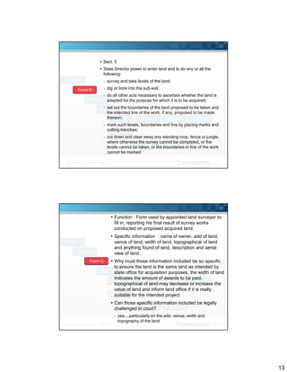 Blue screen-land acquisition process flow [compatibility mode] | PDF