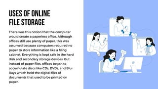 Lesson 7: File Storage and Online Collaboration | PPT