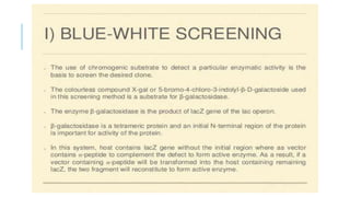 Blue white screening | PPTX