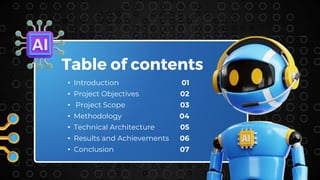 artificial inteligence project for students | PPT