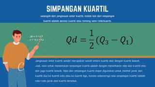 Ukuran Penyebaran Data | PDF