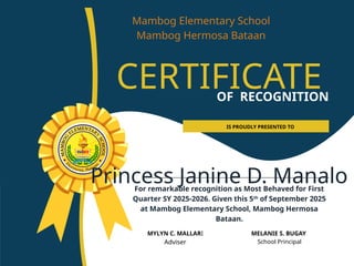 Blue and Gold Minimalist Attendance Certificate (1).pptx