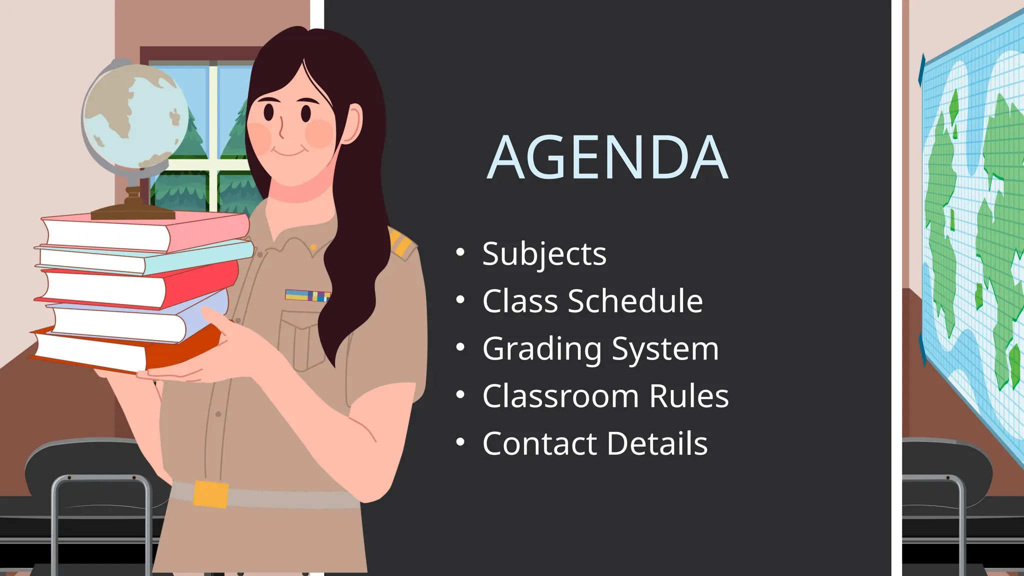 BACK TO SCHOOL CLASS ORIENTATION WITH CLASS SCHEDULE | PPT