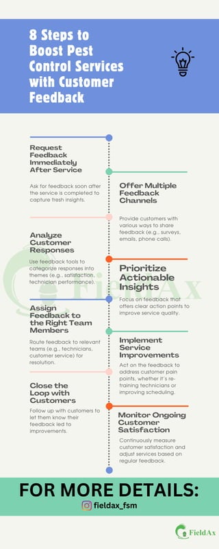 8 Steps to Boost Pest Control Services with Customer Feedback | PDF