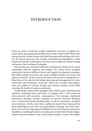 Blue and Green Cities The Role of Blue-Green Infrastructure in Managing ...