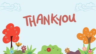 Blue and Green Colorful Fun Illustrative Garden Adjective Power Point ...