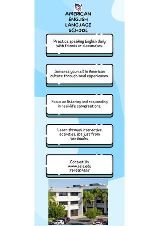 American English Language School In Los Angeles | PDF